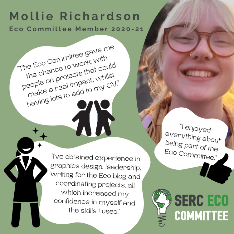 There is Still Time to Join the Eco Committee - SERC